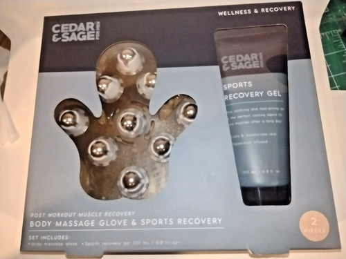 Body Massage Glove & Sports Recovery Gift Set All About Men Wellness #3 ...