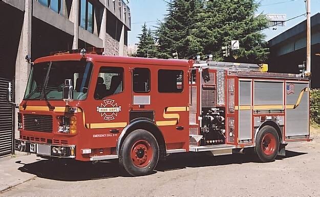 Seattle, WA 2003 ALF/Becker E31 pumper - fire apparatus photos 4x6 | eBay