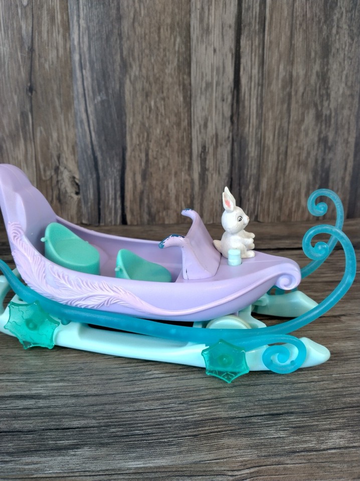 Disney Fairies Periwinkles Frosty Sled Toy with plastic bunny parts are ...