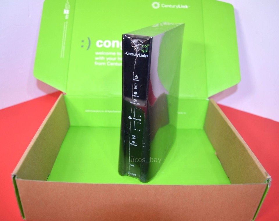 CenturyLink Technicolor C1100T DSL VDSL2 Modem 802.11n WiFi Wireless ...