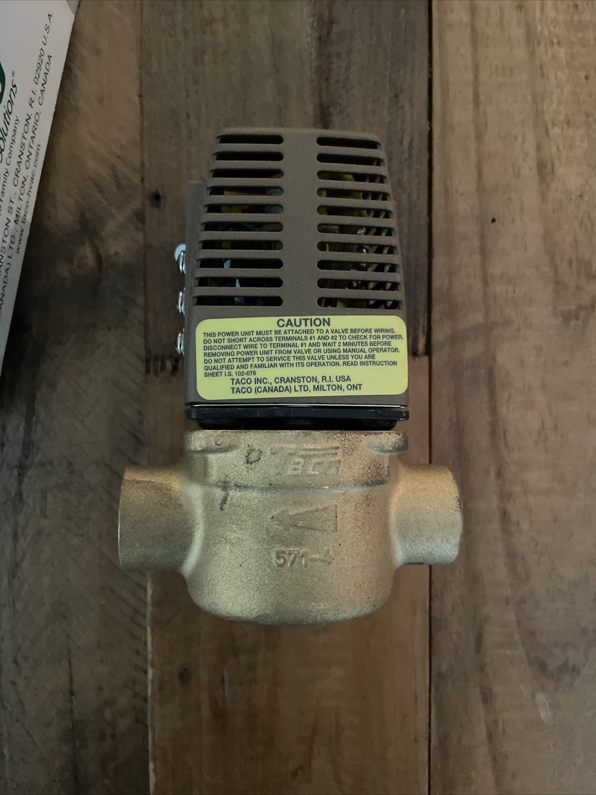 Taco T571-2 3/4 Inch Gold Series Zone Valve for sale online | eBay