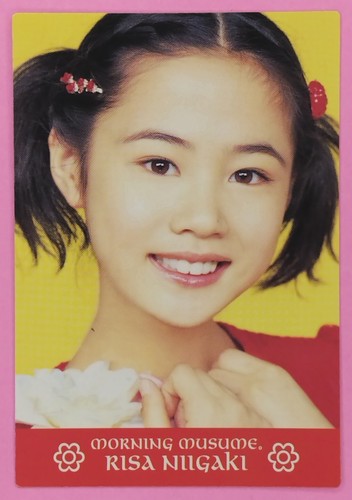 Risa Niigaki Morning Musume. Card Amada BANDAI TCG 2002 Japanese Idol ...