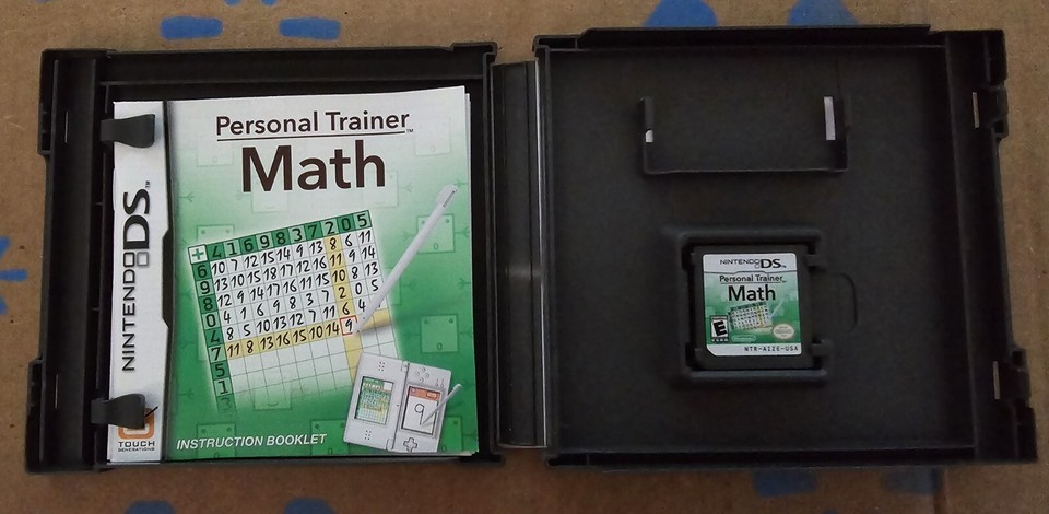 Personal Trainer Math Nintendo DS - Complete CIB 45496740139| eBay