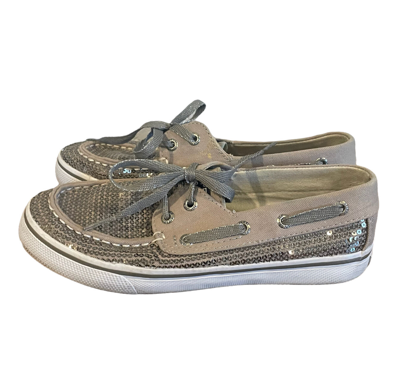 Sparkly Sperrys For Girls
