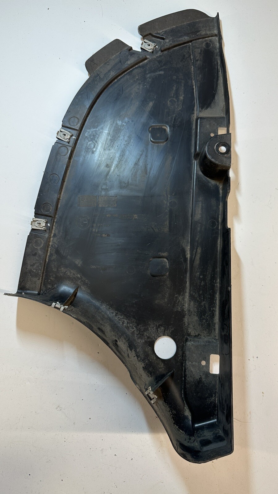 12-18 Bmw F30 3 Series 4dr Rear Right Under Body Splash Shield Guard ...