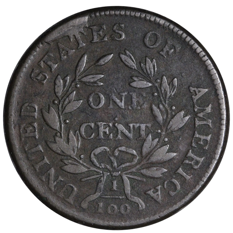 1802 Draped Bust Large Cent XF REVERSE CUD E714 XZHMX | eBay