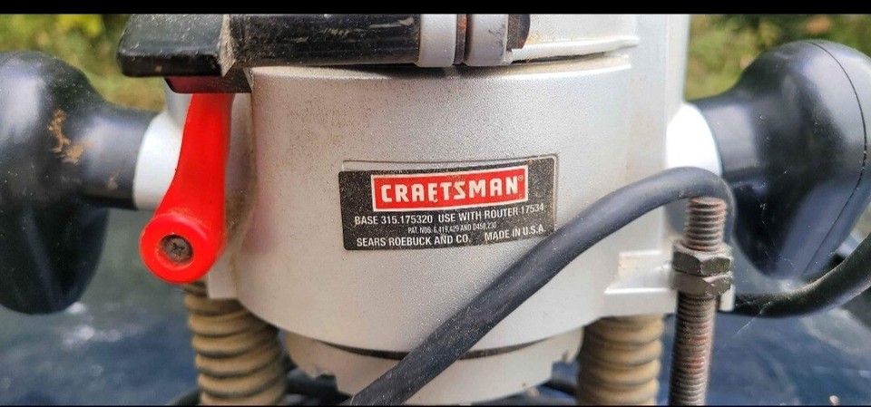 Craftsman 2hp Convertible Router With Plunge Base | eBay