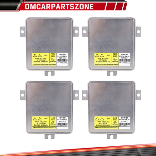 4PCS Xenon Ballast HID Headlight Control Module For BMW E90 E91 325i ...