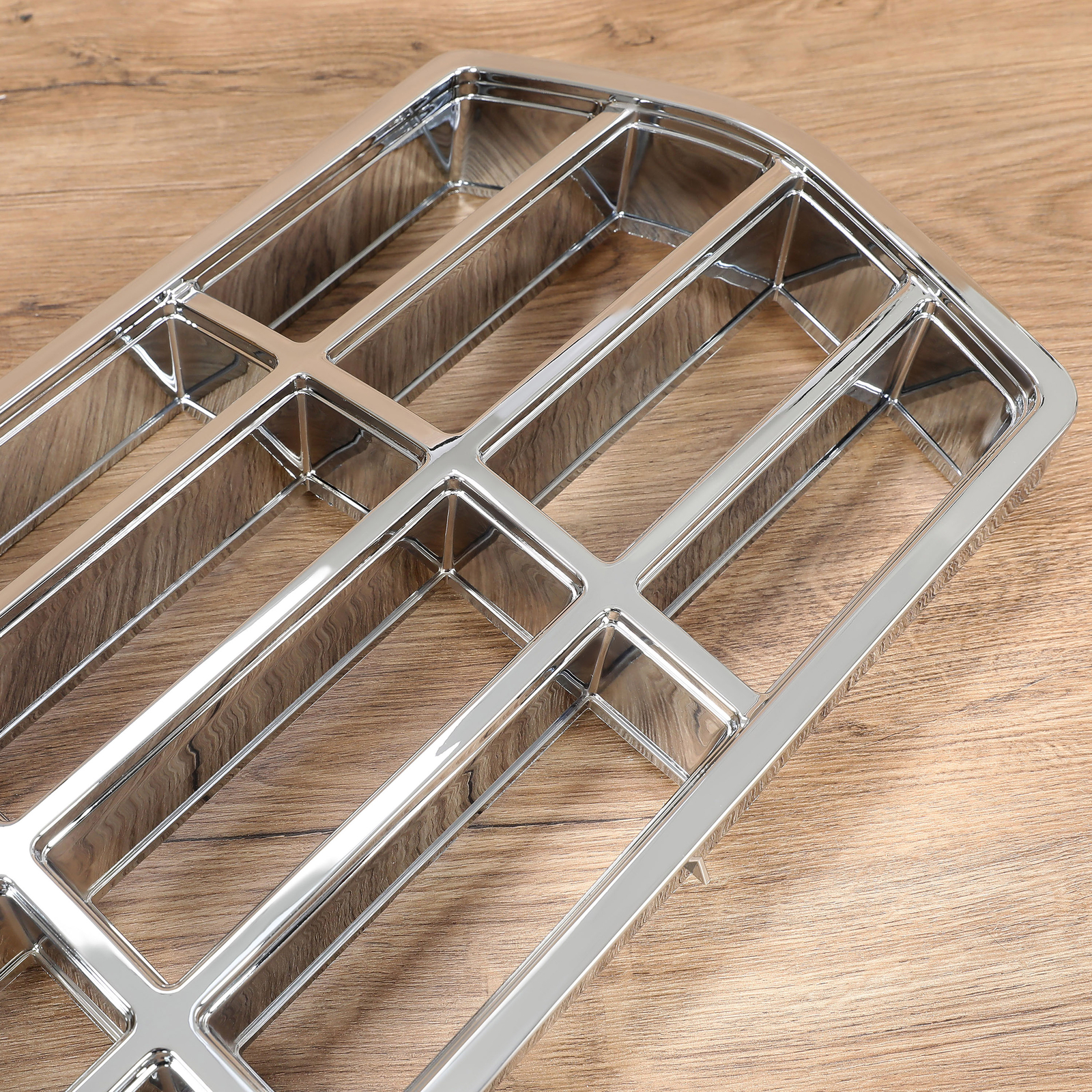 HECASA Grille For Ford F-150 Bronco 1978-1979 Front Chrome Shell ...