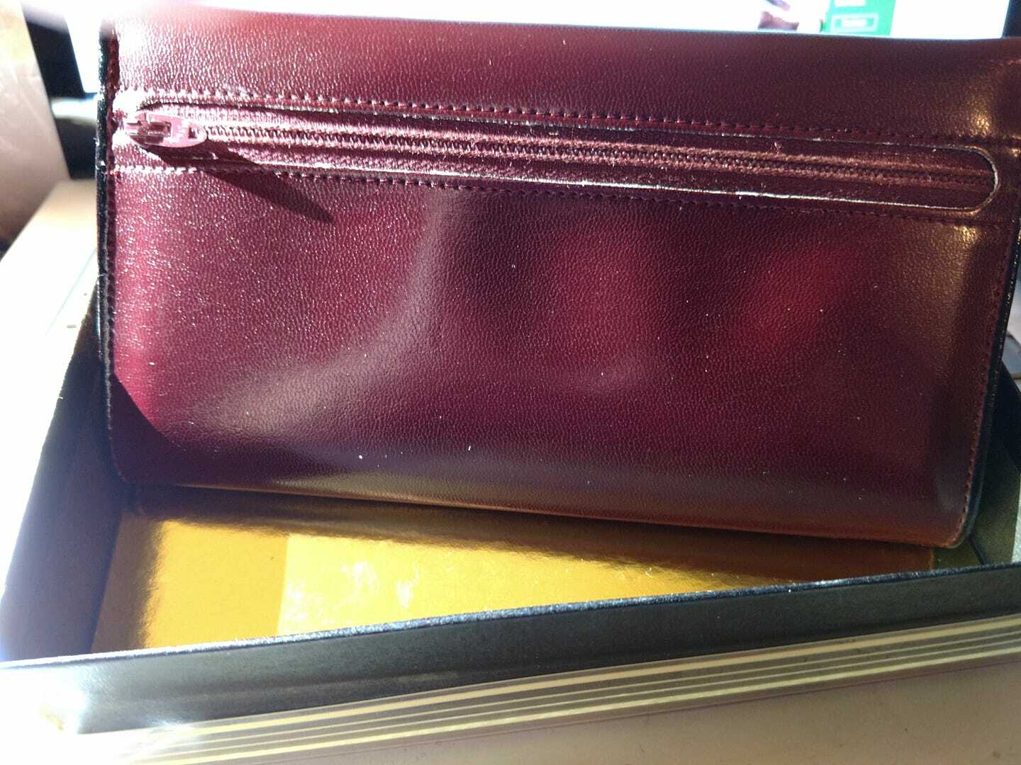 Vintage John Weitz Signature Collection Women's Clutch Wallet Leather ...