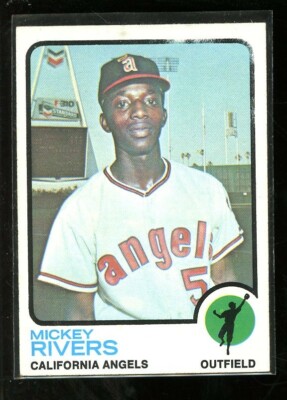 1973 TOPPS #597 MICKEY RIVERS ANGELS NRMINT E011089 | eBay