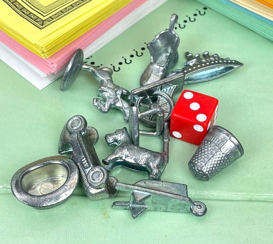 Monopoly Chicago Edition Board Game 1995 USAopoly Replacement Parts ...