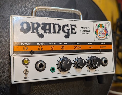 Orange Amp Micro Terror MT20 (White) Hybrid Amp Head | eBay