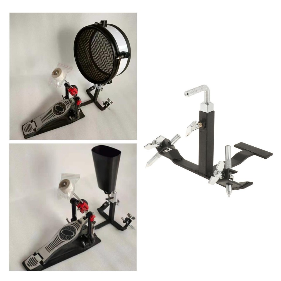 Percussion Mount Adjustable Attach Mountable Percussion Cow Bell for ...