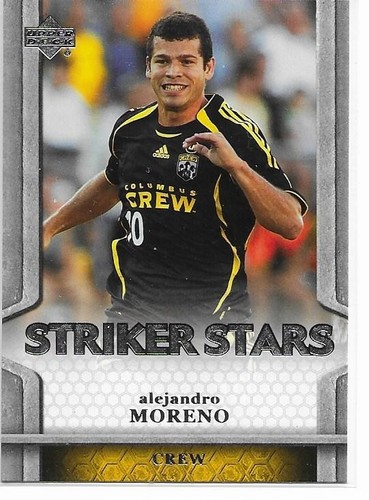 Alejandro Moreno 2007 Upper Deck Striker Stars #SS1 Soccer Card Mint ...