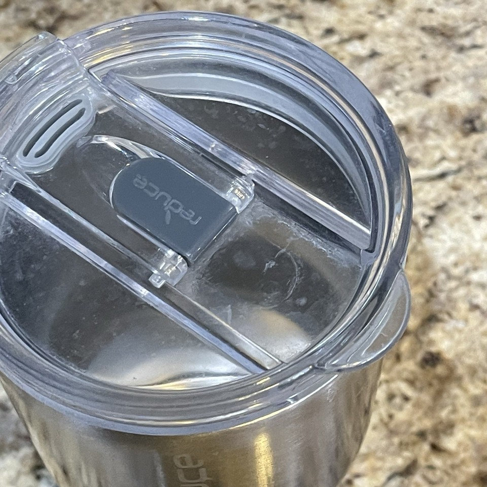 Reduce Tumbler 30 oz Silver Stainless Steel Insulated Cup Hot Cold Cup ...