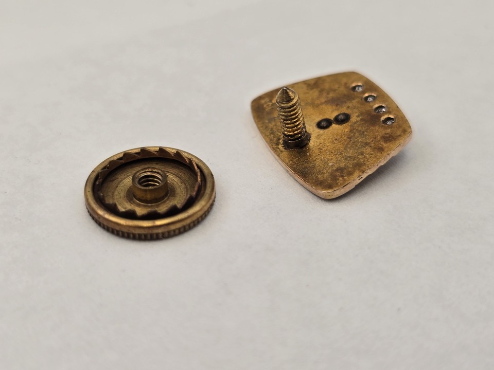 10k Gold General Systems Employee Service Awards Screw Lapel Pin 4 ...