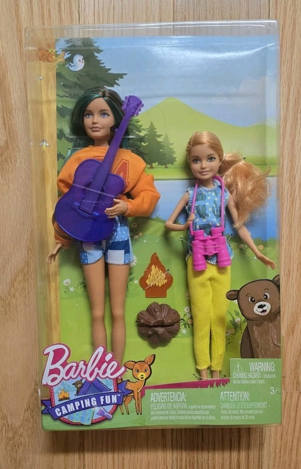 Barbie Camping Fun Skipper & Stacie Set Brand New | eBay