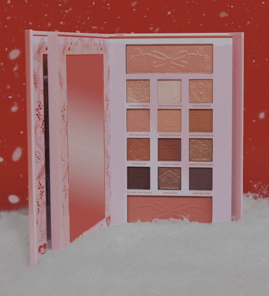 Plouise The Cosy Chronicles Christmas Face & Eyeshadow Palette FREE P&P ...