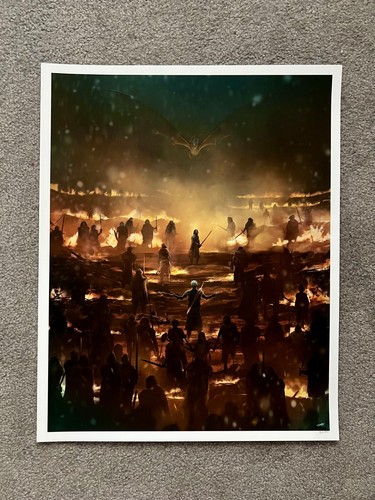 Game of Thrones: The Long Night (Andy Fairhurst) SOLD-OUT Print #316/ ...
