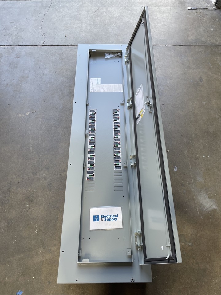 600 Amp GE ReliaGear Lighting Panel 480/277 V Complete With Breakers ...