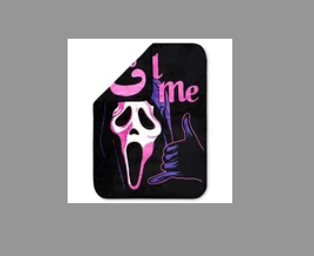 SCREAM Ghost Face Call Me Double Sided Fleece Blanket Horror Movie 45 ...