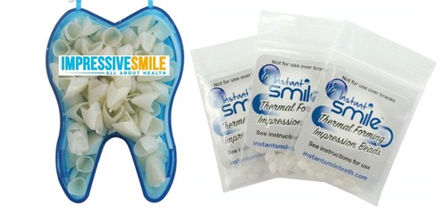 50 PCS Mixed Dental Temporary Crown Kit Anterior Front Bundle with ...