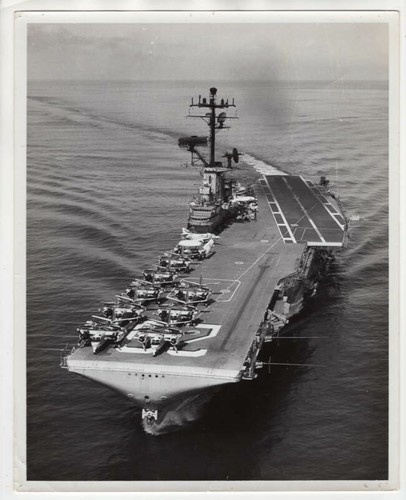 1966 Anti-Submarine Carrier CVS-20 USS Bennington 8x10 Original News ...