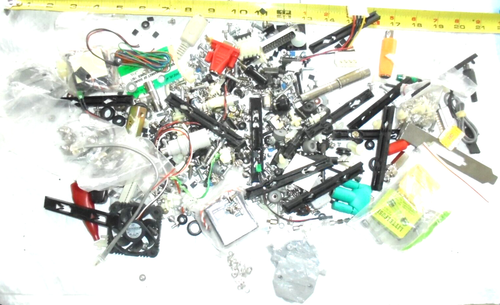 BIG LOT WORKMAN ELECTRONICS , RADIO SHACK , RESISTORS TRANSISTORS TUBE ...