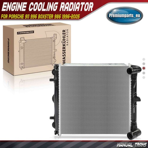 Engine Cooling Radiator for Porsche 911 996 Boxster 986 1996-2005 ...