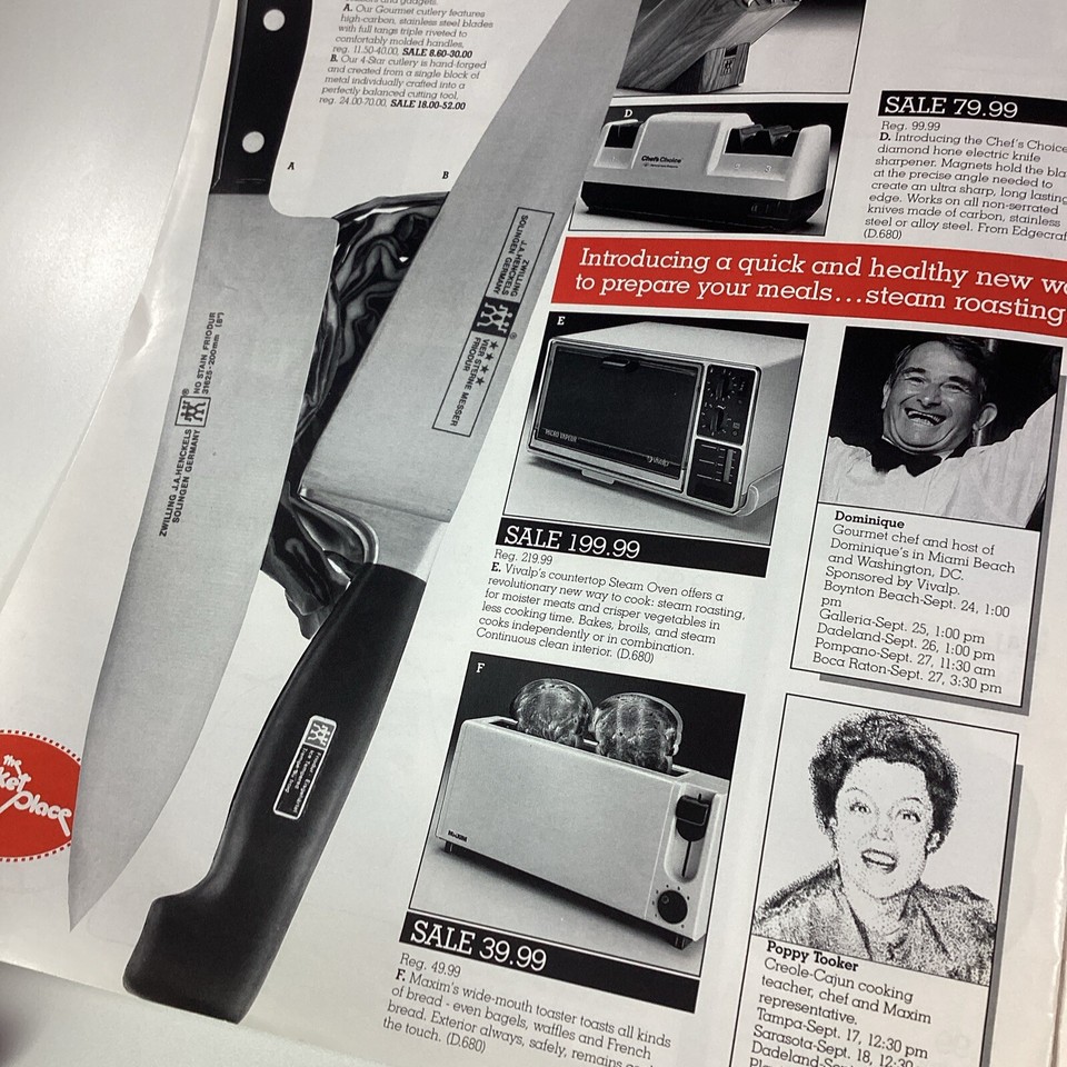 Florida Catalog Miami Burdines 1986 Kitchen Chefs Tour Prudhomme New ...