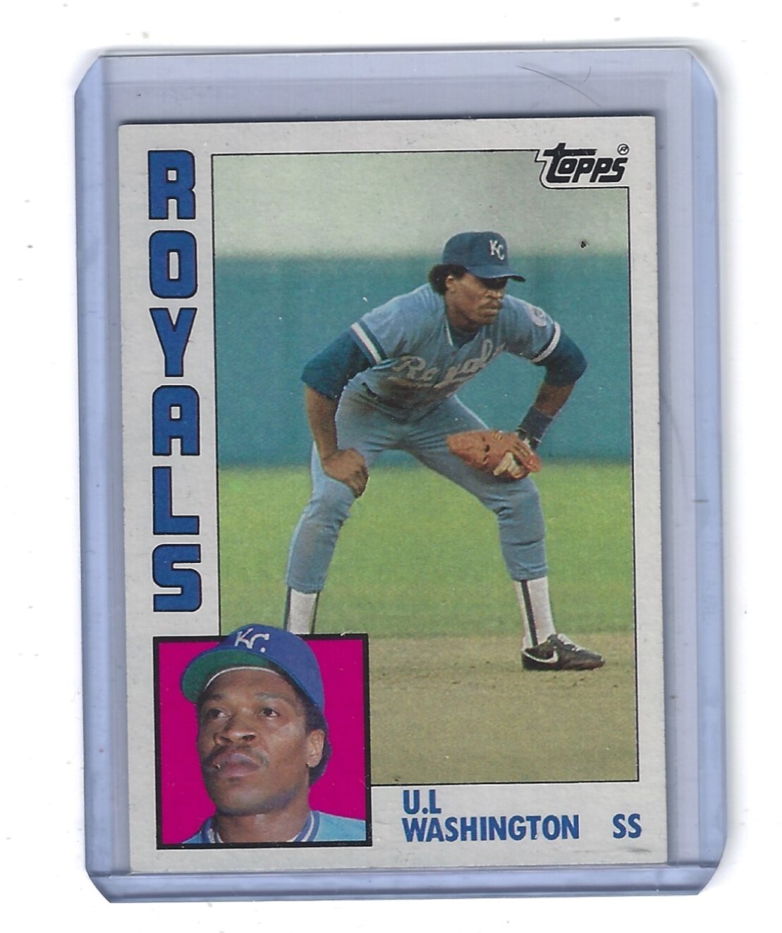 U. L. WASHINGTON 1984 Topps Baseball Card #294;NM; Royals | eBay