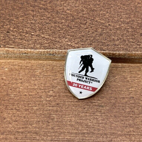 Wounded Warrior Project 20 Years Metal Pin Button Collectible | eBay