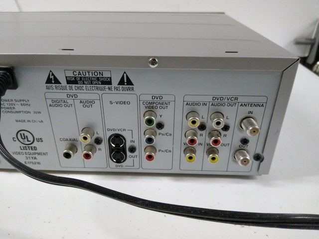 Emerson EWR20V5 DVD VCR Combo Player 4 Head Hi-Fi Recorder VHS-DVD NO ...