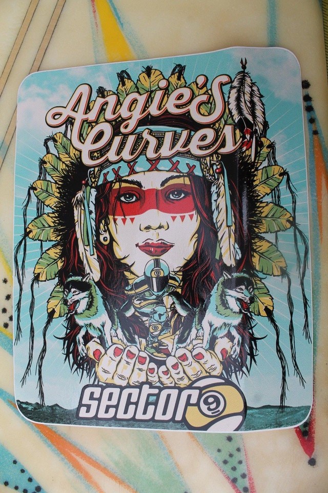 Sector 9 Nine Skateboards Longboard Angie's Curves Native Skateboarding ...