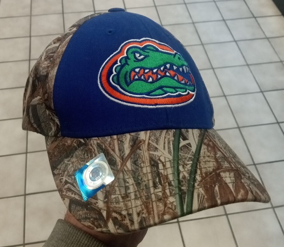 Florida Gators Captivating Headgear Mossy Oak Camouflage OSFM Strapback ...