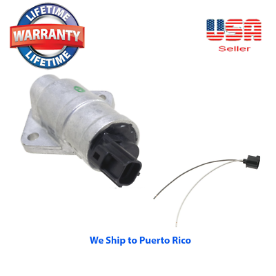 Idle Air Control Valve - IAC Motor Actuator with connector Fit:Ford and ...