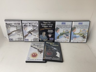 Complete Ruger Gunsmithing & Armorer’s Course Collection (7 DVDs) 7 ...