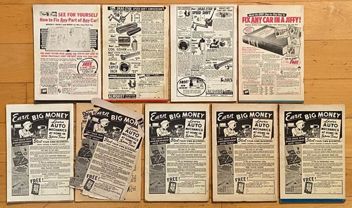 Lot of 9 1961-1963 Customs Illustrated Pocket Sized Car Magazines | eBay