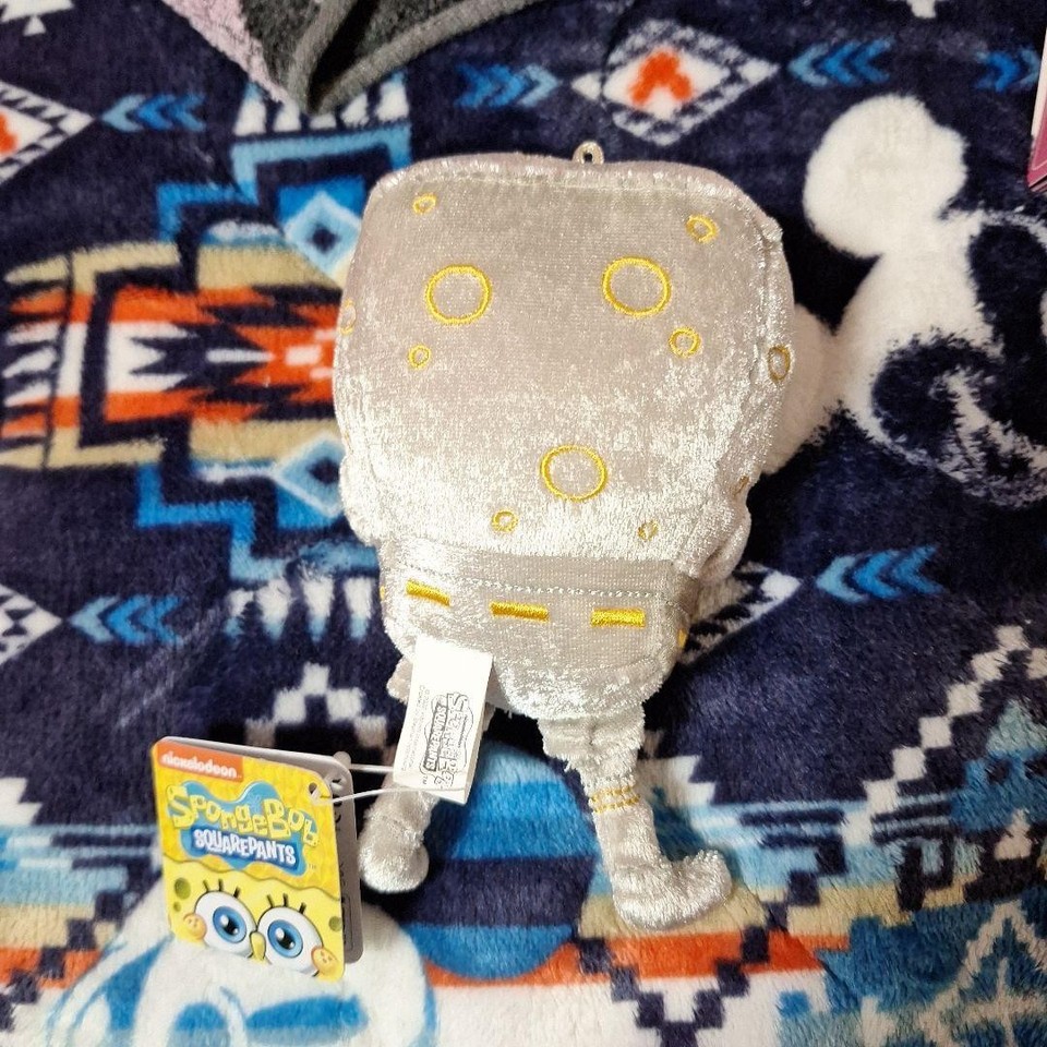 Spongebob Silver Plush Mascot | eBay