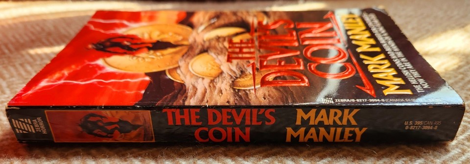 THE DEVIL'S COIN by Mark Manley Paperback RARE - Good Condition 1990 | eBay