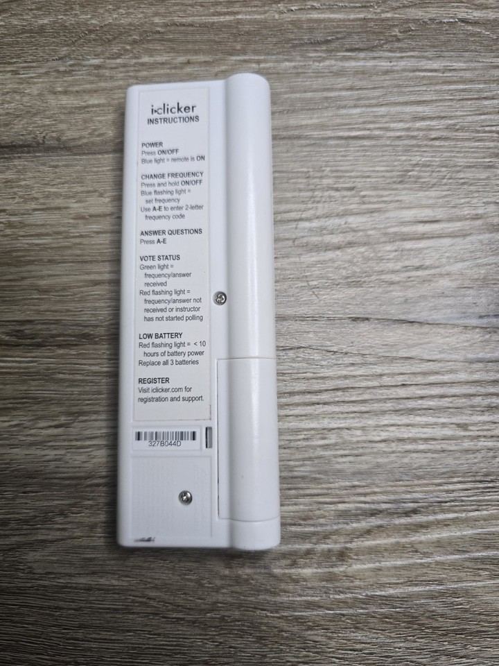 iClicker 1st Generation Student Response Classroom Remote, works | eBay