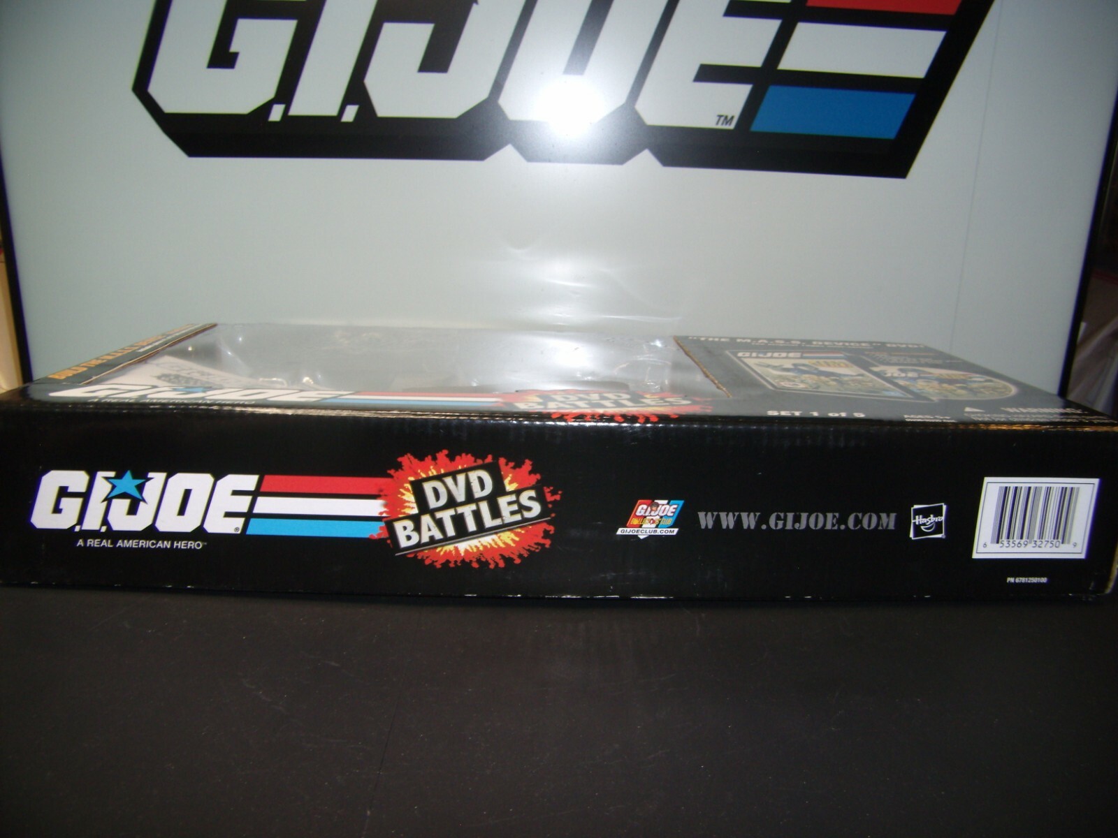 GI Joe 2008 DVD BATTLES SET 1 of 5 EMPTY BOX the M.A.S.S. Device ...