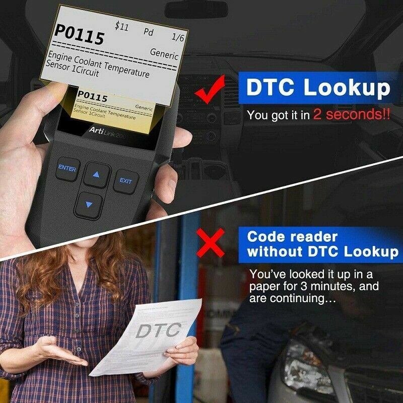 Mazda Car Diagnostic Code Reader Engine Fault Reset OBD2 Scanner Tool ...