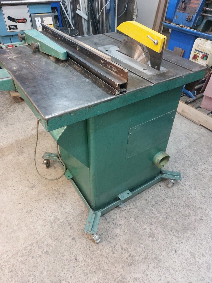 Rip Saw Panel Saw Startrite tiltable Table Saw used woodworking machine ...