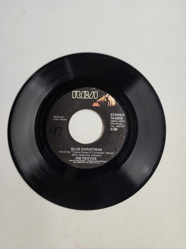 Jim Reeves - Blue Christmas - RCA (45RPM 7”) (AA23) | eBay