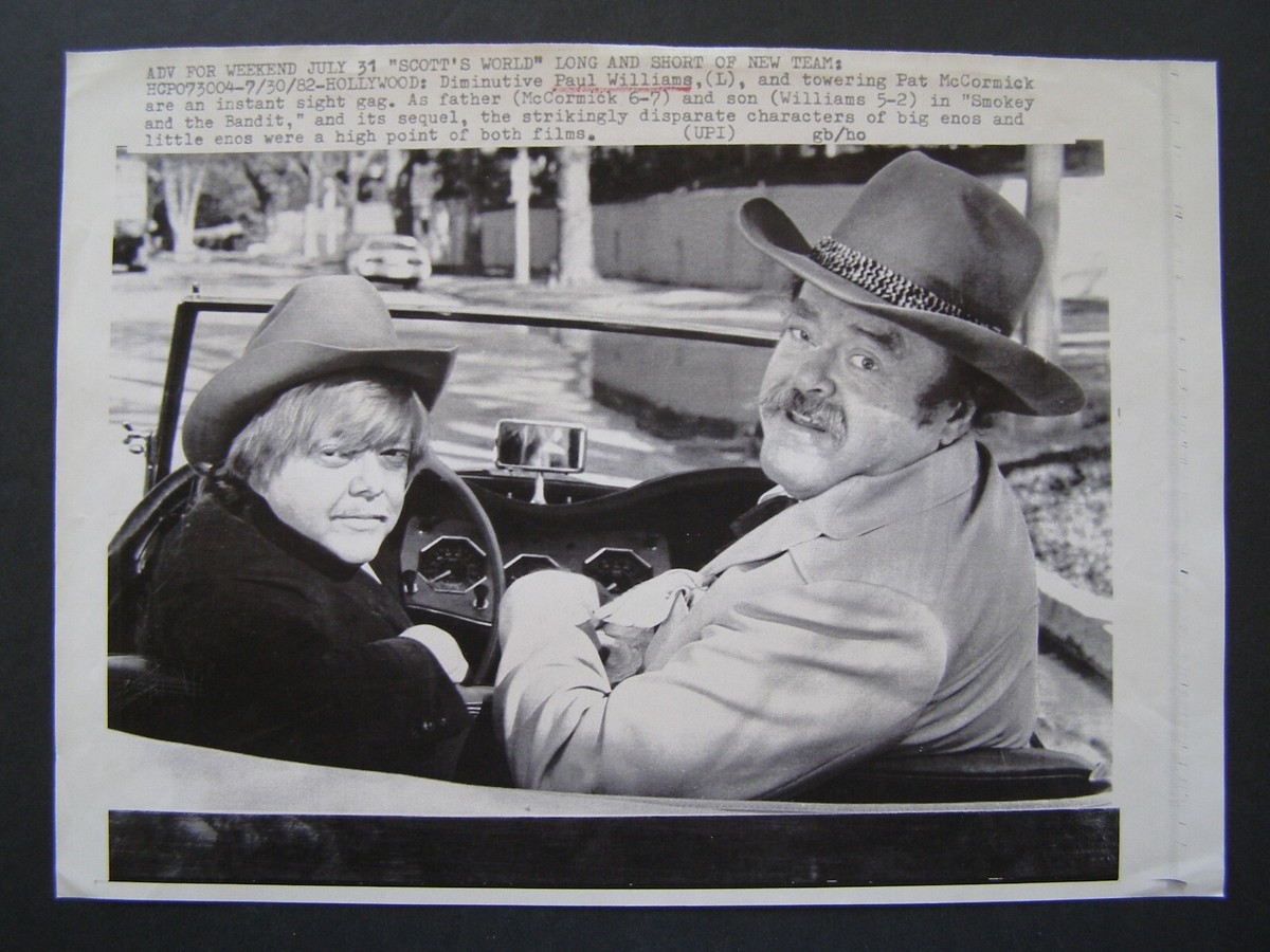 Pat Mccormick Smokey And The Bandit 10 4, Good Buddy.' 'Smokey And The