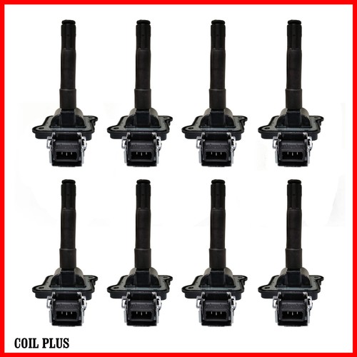 Set of 8 Brand New Ignition Coils for Audi A6 Quattro 4.2L A8 S8 4.2L 3 ...