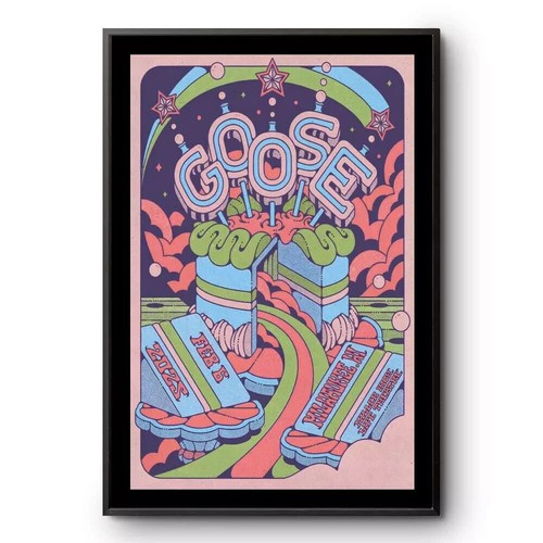 Goose Tour Feb 6 2025 Miller High Life Theatre In Milwaukee, WI Poster ...