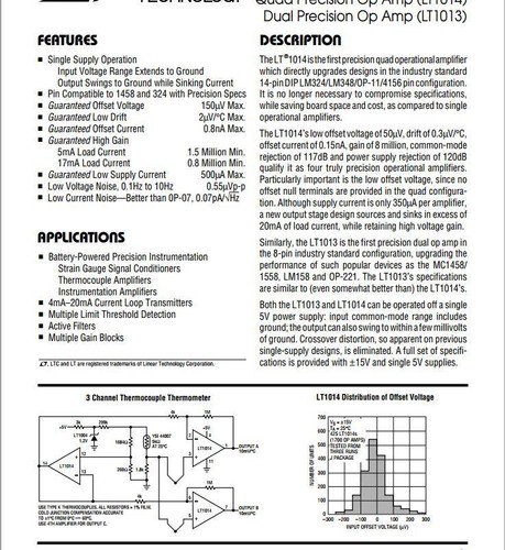 1x LT1013MH Dual Precision Op Amp LT1013 | eBay